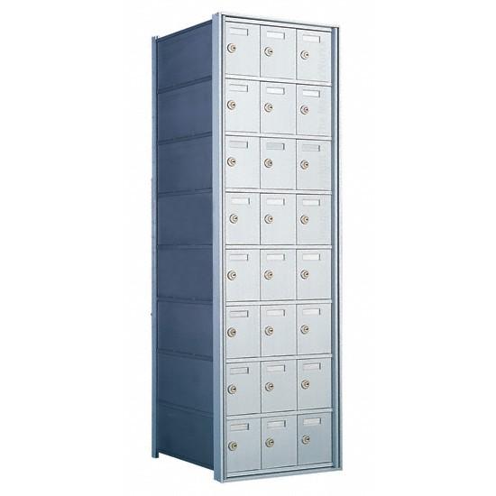 170083A - Standard 24 Door 8 High Horizontal Mailbox Unit - Rear Loadi ...